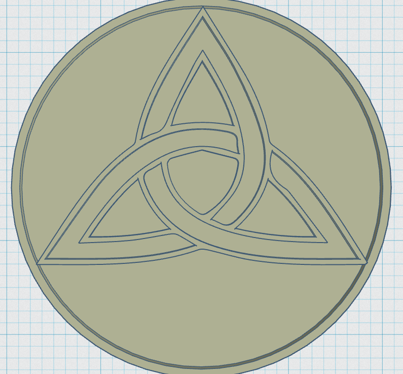 Celtic Symbol Coaster 44 by Peter Ennist | Download free STL model ...