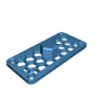 RPI Zero Honeycomb Storage Wall Mount by Jeffrey | Download free STL ...