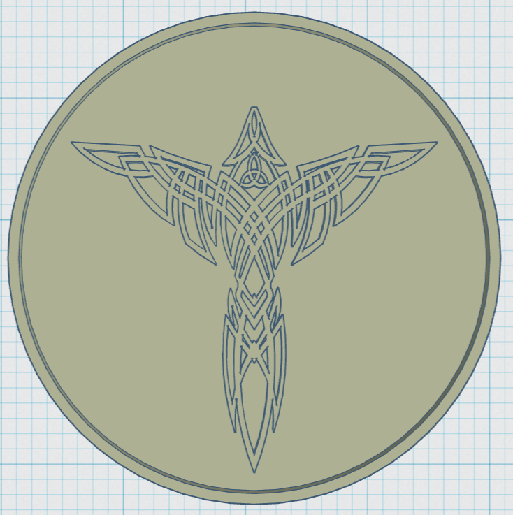Celtic Symbol Coaster 51 by Peter Ennist | Download free STL model ...