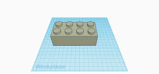 Lego Brick 6x1 by GorilloneChad | Download free STL model | Printables.com