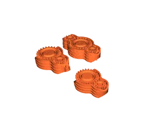 Makerbot gear fidgets by C&C 3D Factory | Download free STL model ...