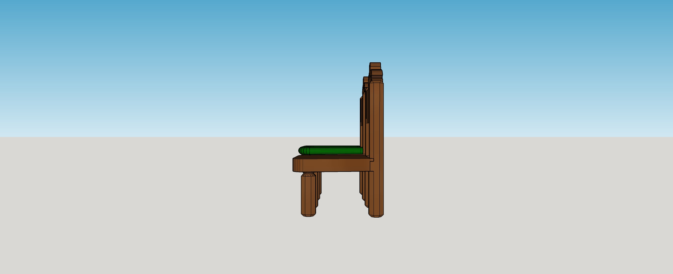 Dollhouse Dining Room Table & Chair Set by Katfish Heavy Industries ...