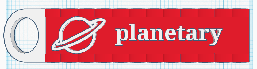 planetary key chain by lets print | Download free STL model ...
