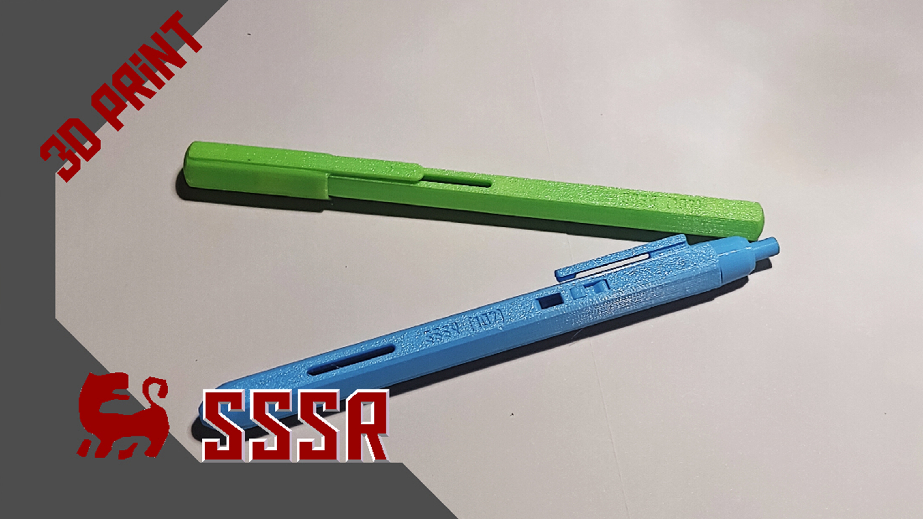 2 Ballpoint Pens by SSSR_SH | Download free STL model | Printables.com