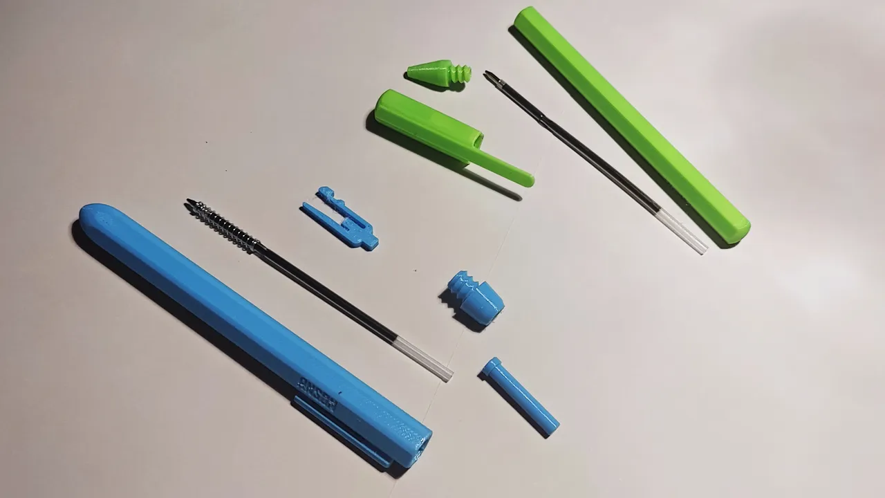 2 Ballpoint Pens by SSSR_SH | Download free STL model | Printables.com