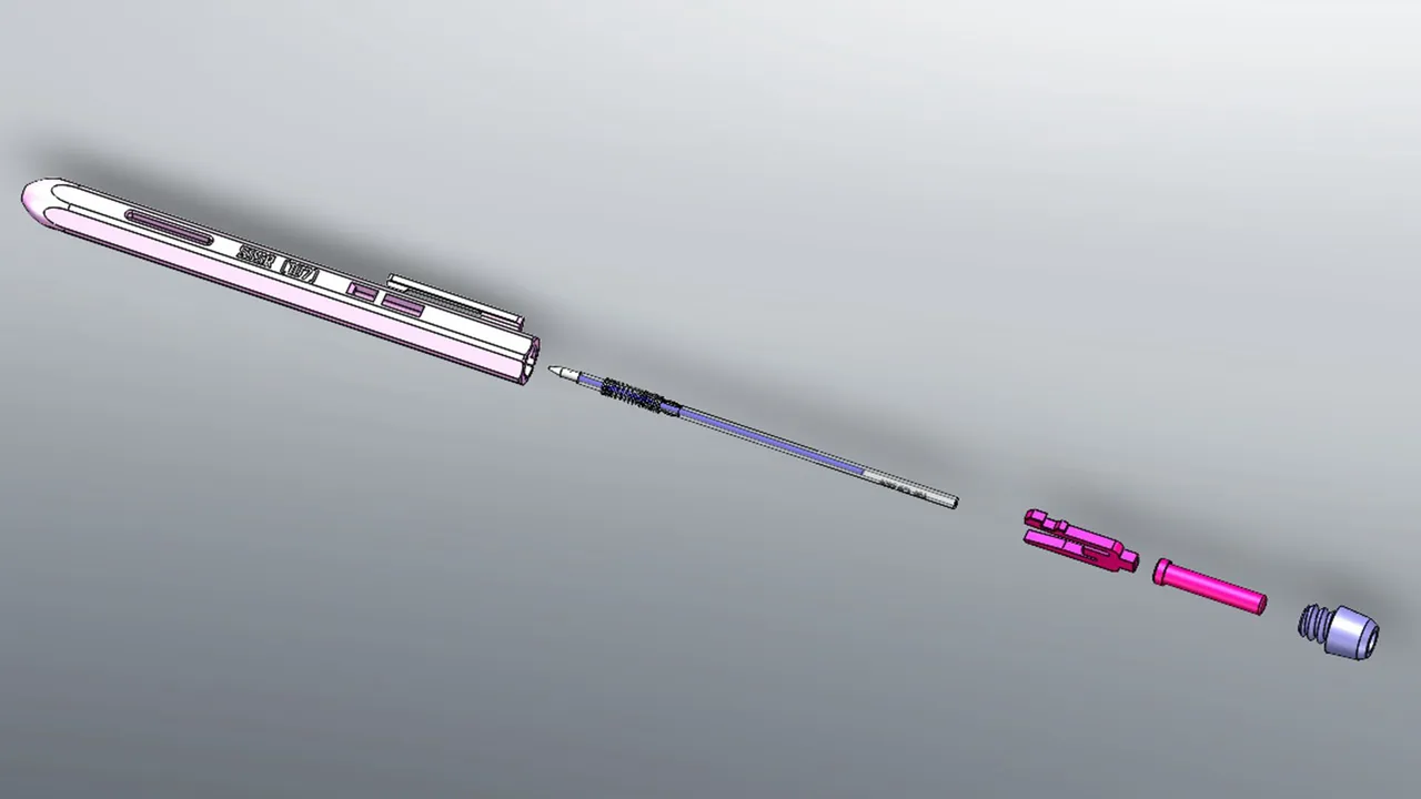 2 Ballpoint Pens by SSSR_SH | Download free STL model | Printables.com