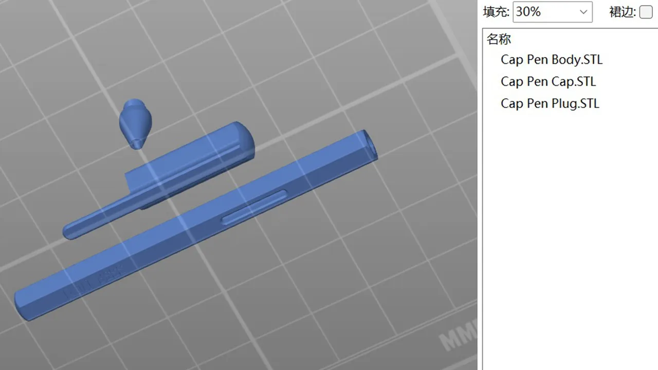 2 Ballpoint Pens by SSSR_SH | Download free STL model | Printables.com