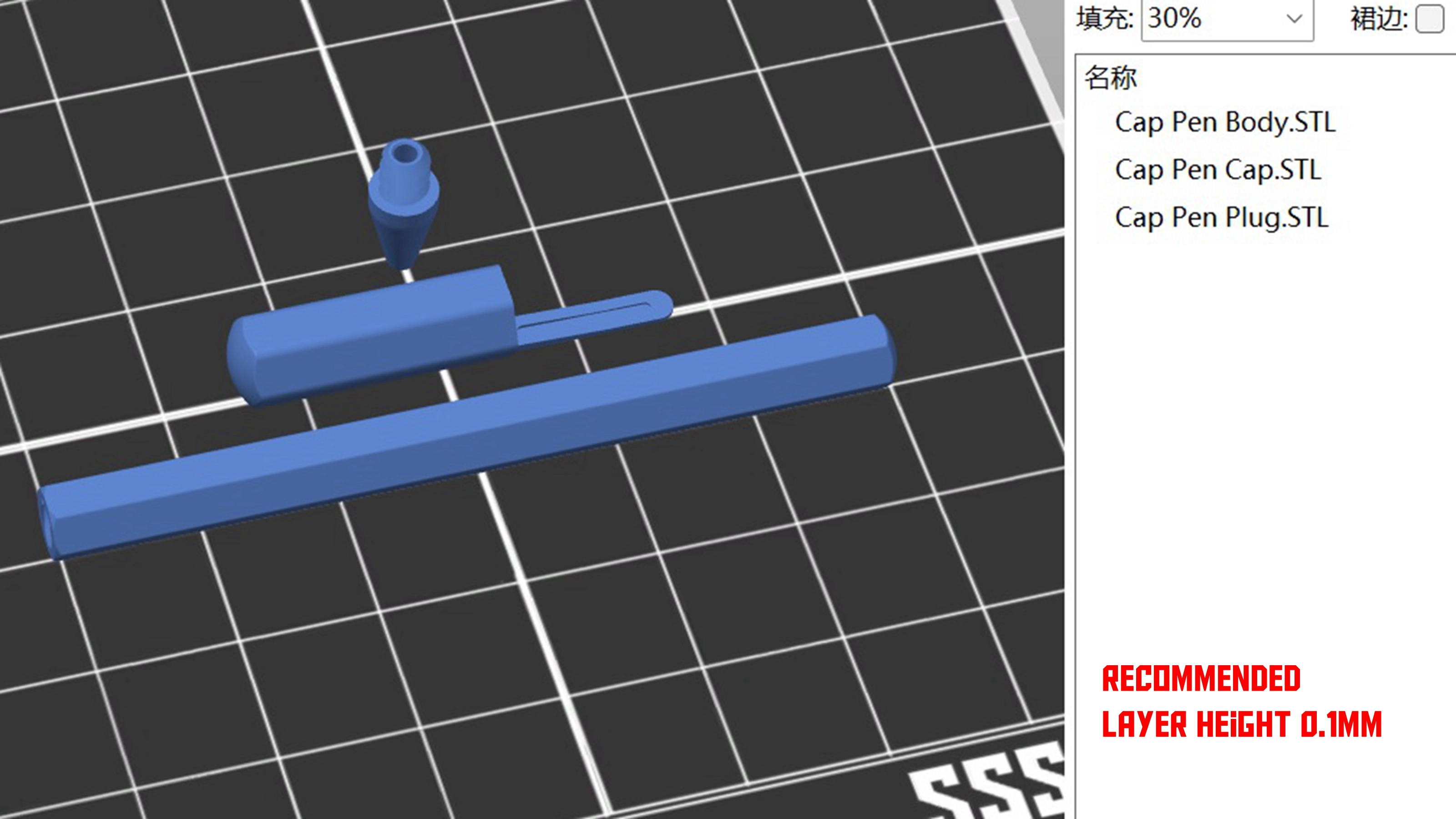 2 Ballpoint Pens by SSSR_SH | Download free STL model | Printables.com