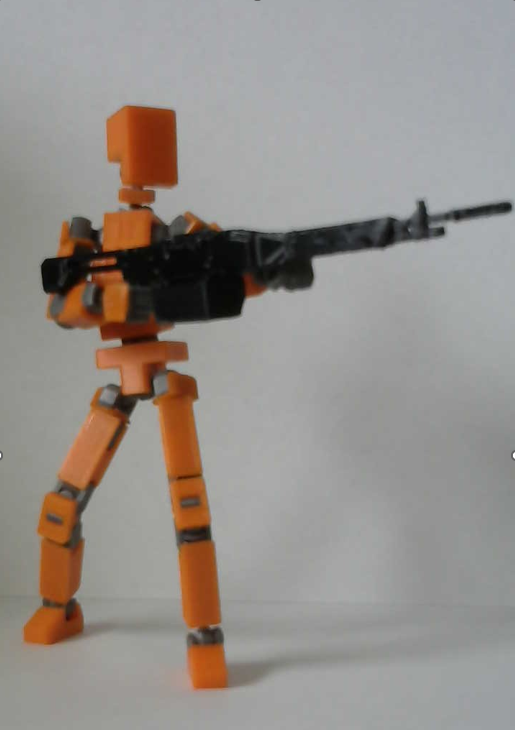 Easy 13 Machine Gun by ELY 3D | Download free STL model | Printables.com