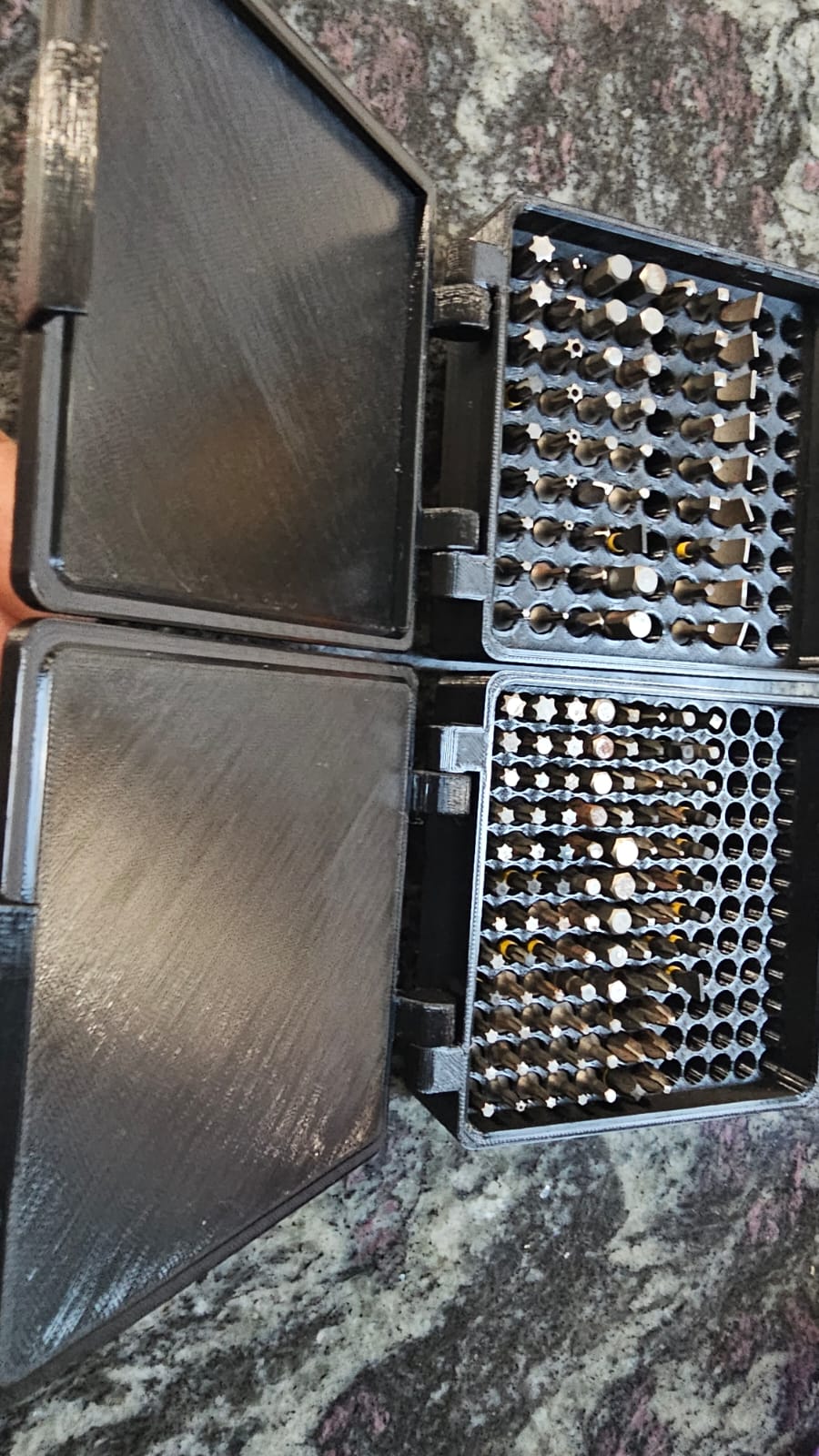 Screwdriver 25mm Hex Bit Box 144 slot by Luis G | Download free STL ...