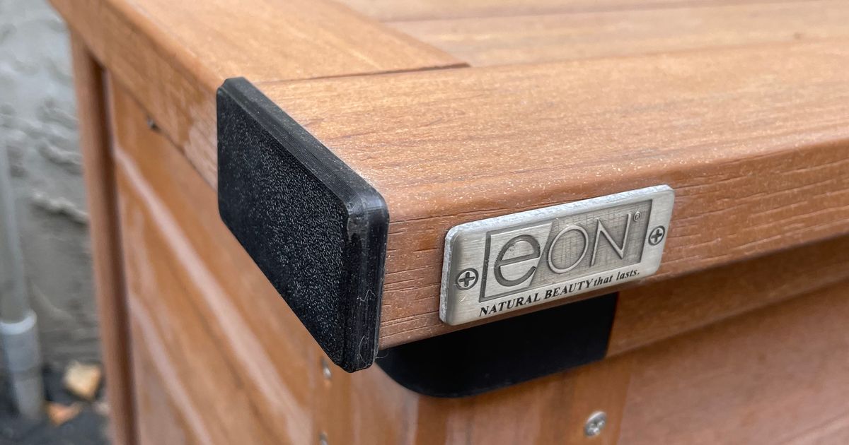 Deck Box end caps by Kirk.D | Download free STL model | Printables.com