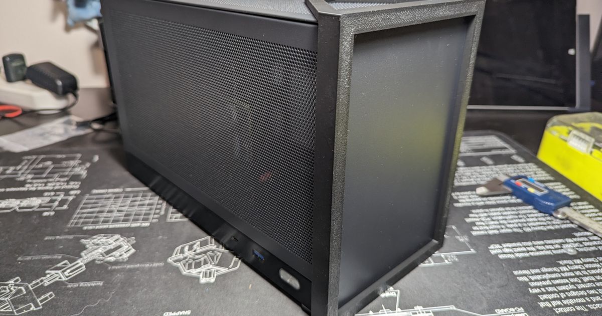 S300 Mini-ITX Case Mod: Horizontal to Vertical Stand by Duckferd ...