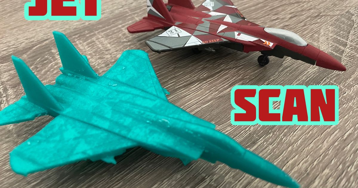 Jet (Scan) by Mr.Maker | Printables Store