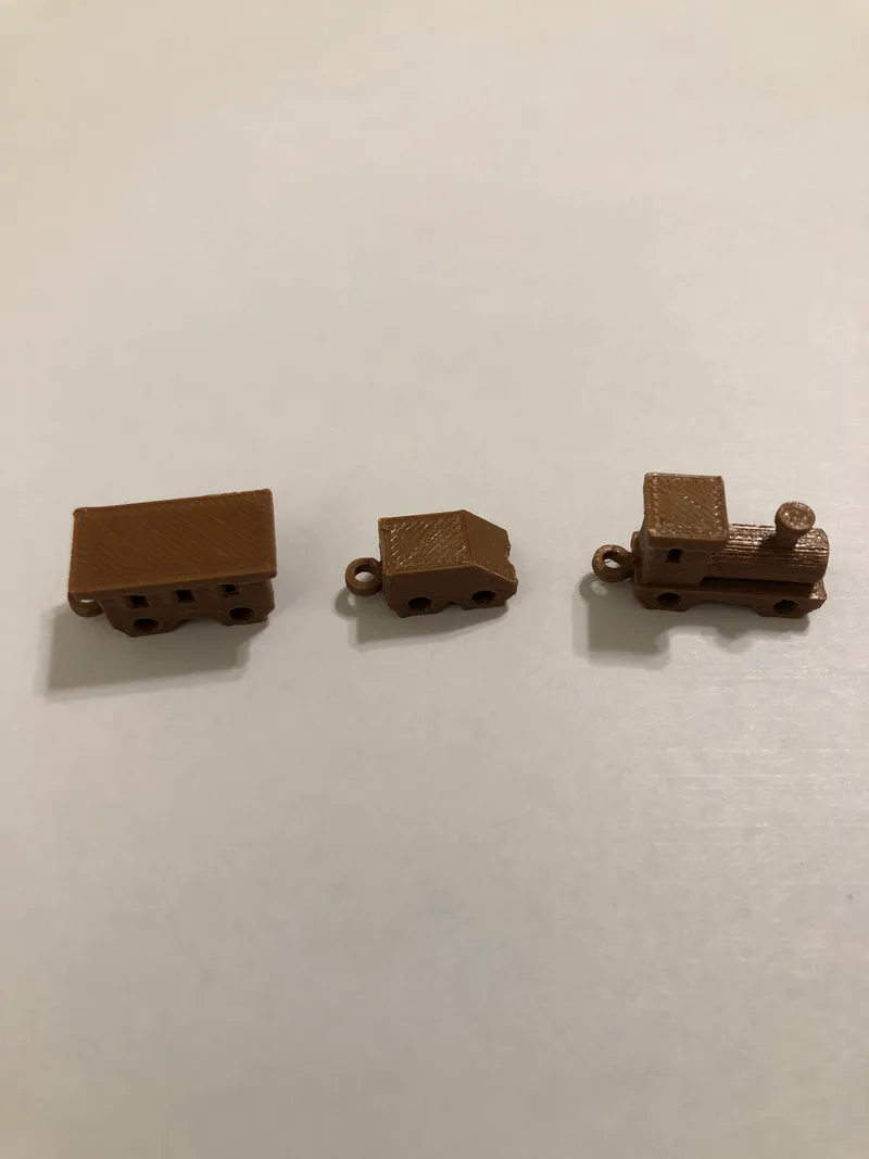 Dollhouse Scale Toy Train with Moving Wheels! by MiniMakerspace ...