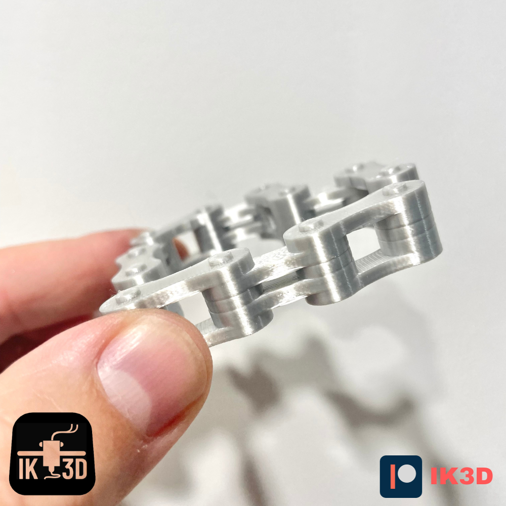 BIKE CHAIN HEART KEYCHAIN by IK3D | Download free STL model ...