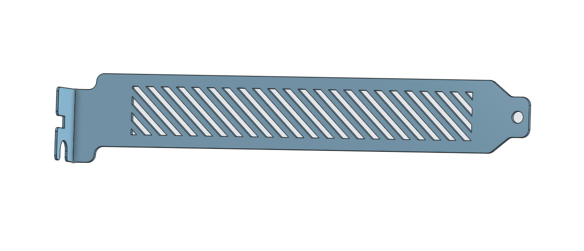 PCI Slot Cover by CJ Bookheimer | Download free STL model | Printables.com
