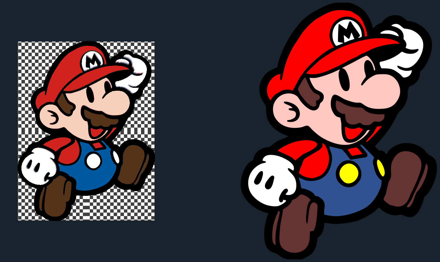 HueForge Mario jumping by Joseph Salonis | Download free STL model ...