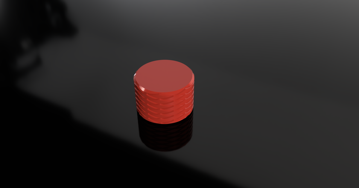 Parametric Knurled Knob by Luigisvc | Download free STL model ...