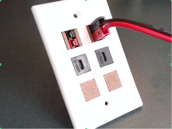 Keystone adapter for PowerPole connectors by pmichaud | Download free ...