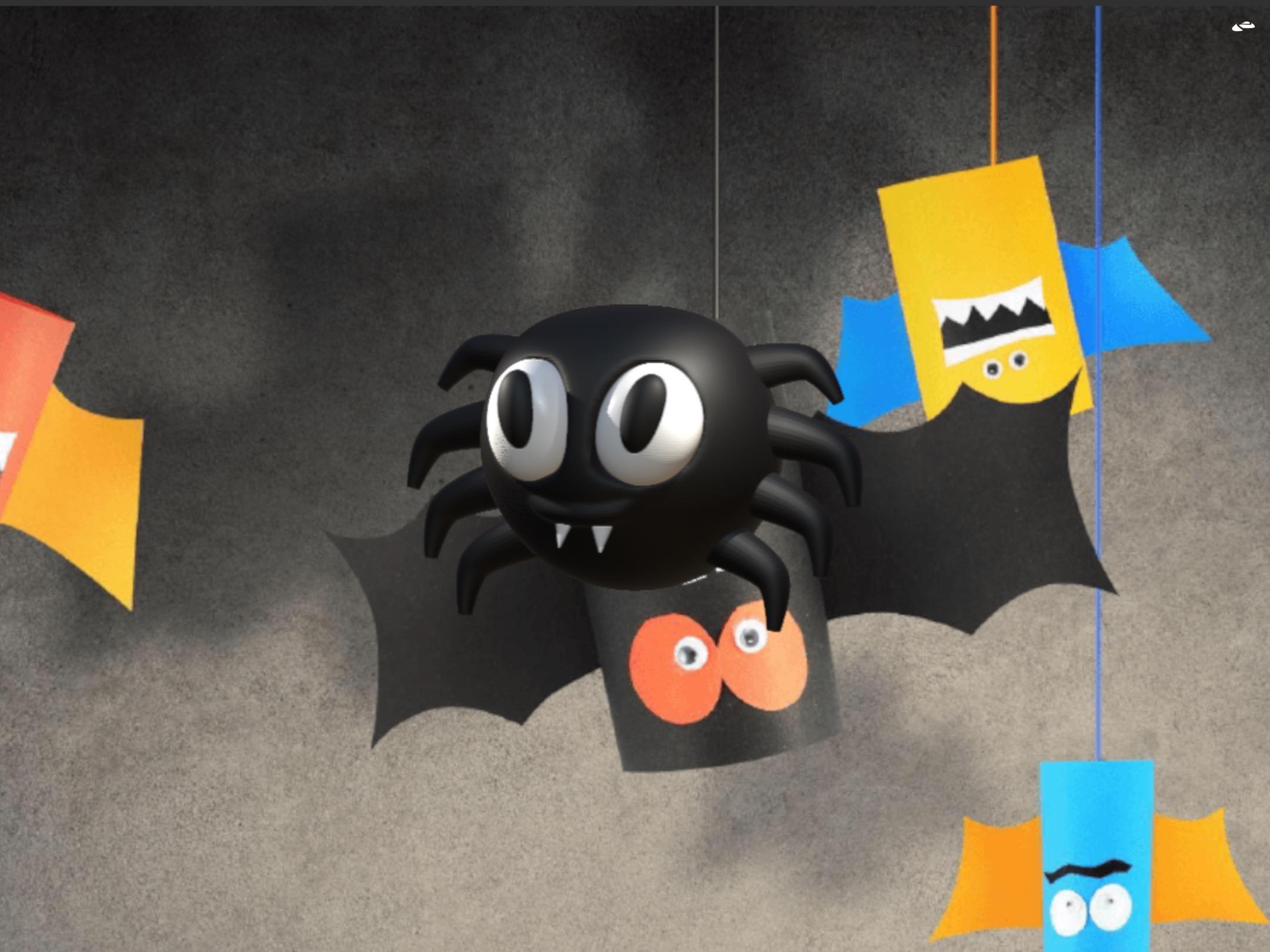 A little halloween Spider by Primewelder | Download free STL model ...