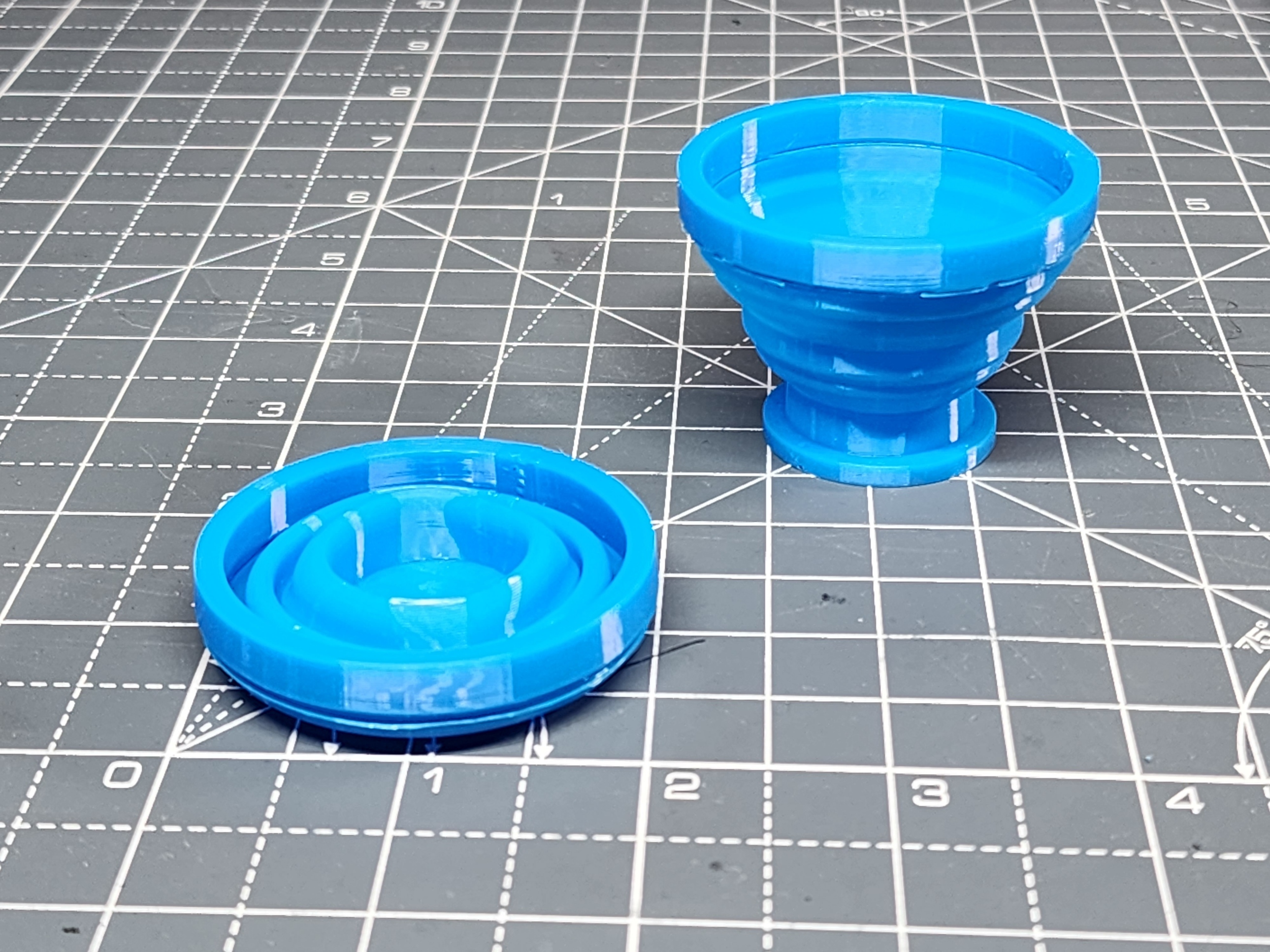TPU Small Collapsible Rinse Cup by jdireen | Download free STL model ...