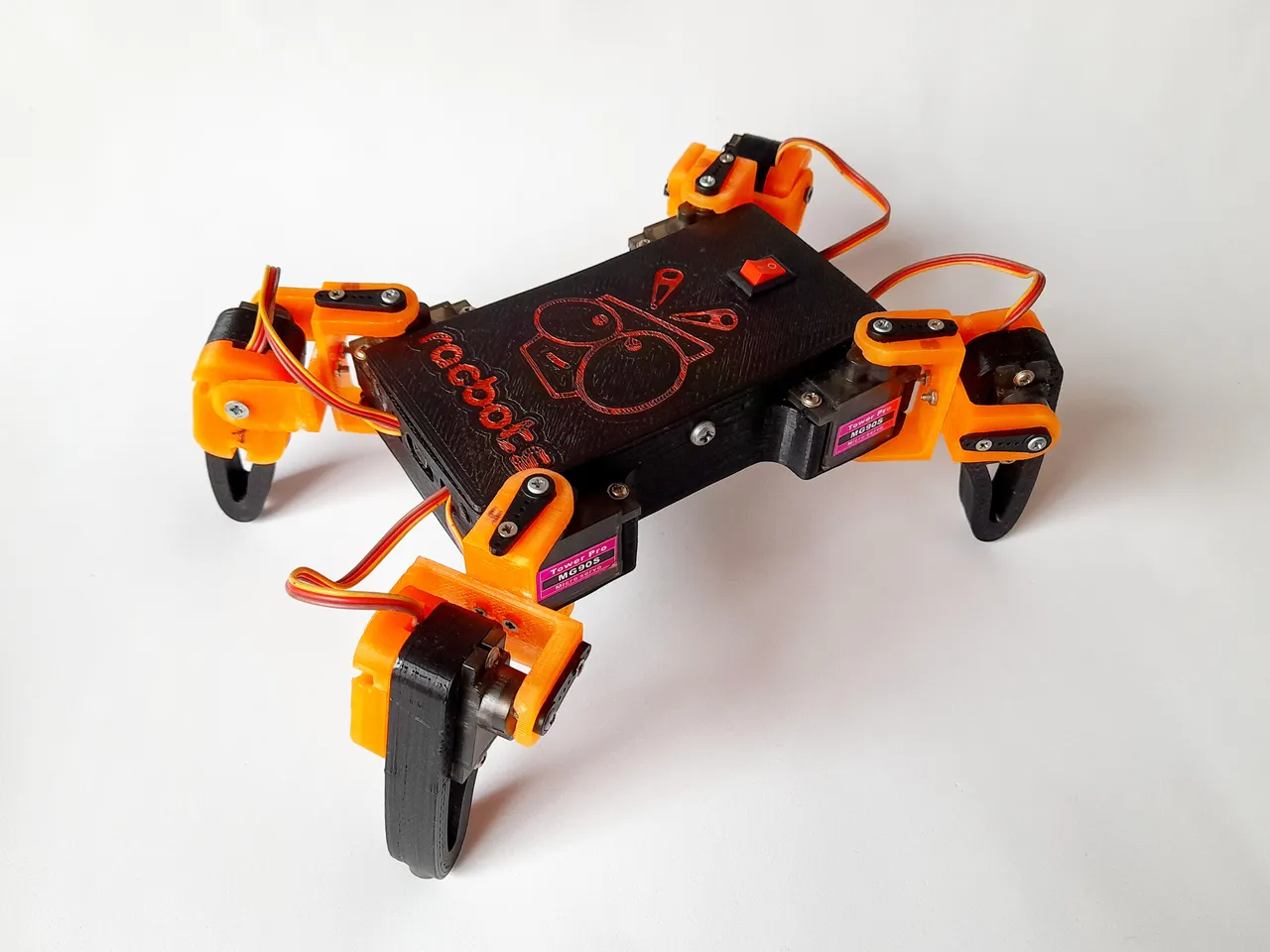 Araña Robótica - Robotic Spider by RACBOTS | Download free STL model ...