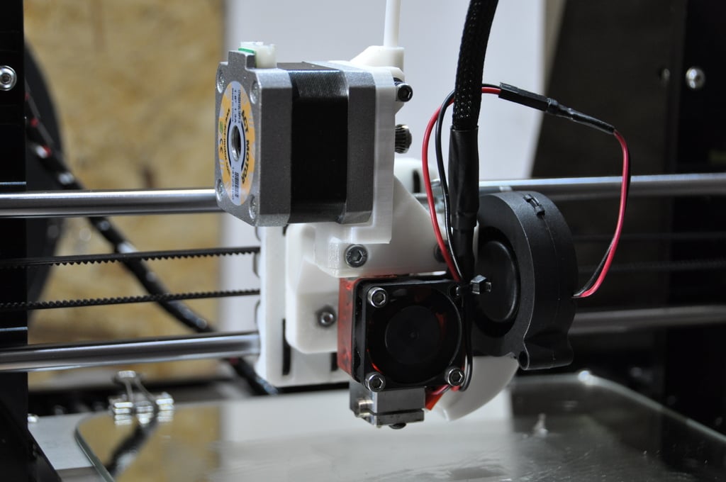 E3D Lite6 / v6 - NEMA17 - Extruder X-Carriage Mount by gfunk | Download ...