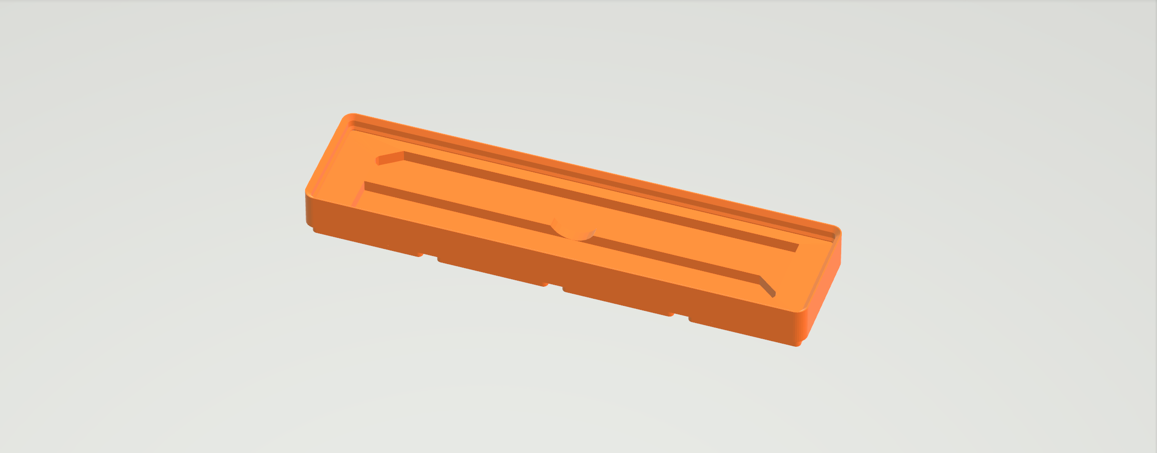 Gridfinity Dual Olfa Knife holder 1x4x2U by BRiiGGEN | Download free ...