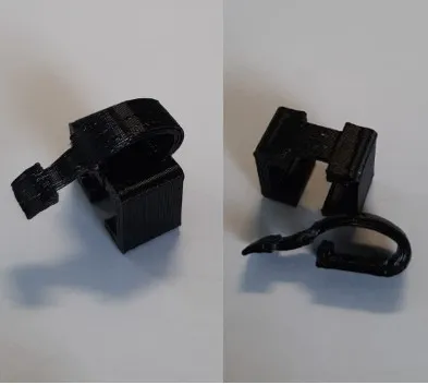 Ethernet Cable Clip 2 Pcs pluggable by Old Lady | Download free STL ...