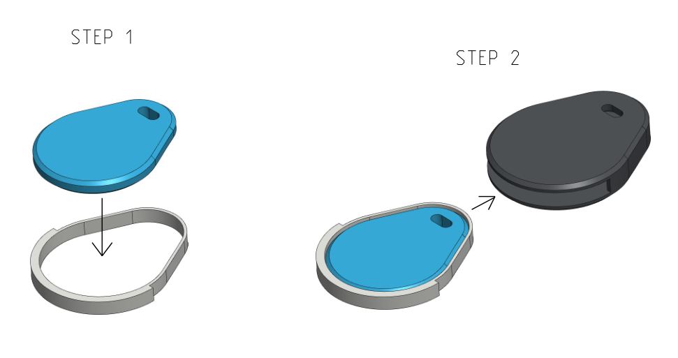 RFID Chip Repair Case by xyz | Download free STL model | Printables.com