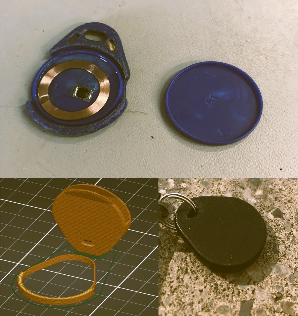 RFID Chip Repair Case by xyz | Download free STL model | Printables.com
