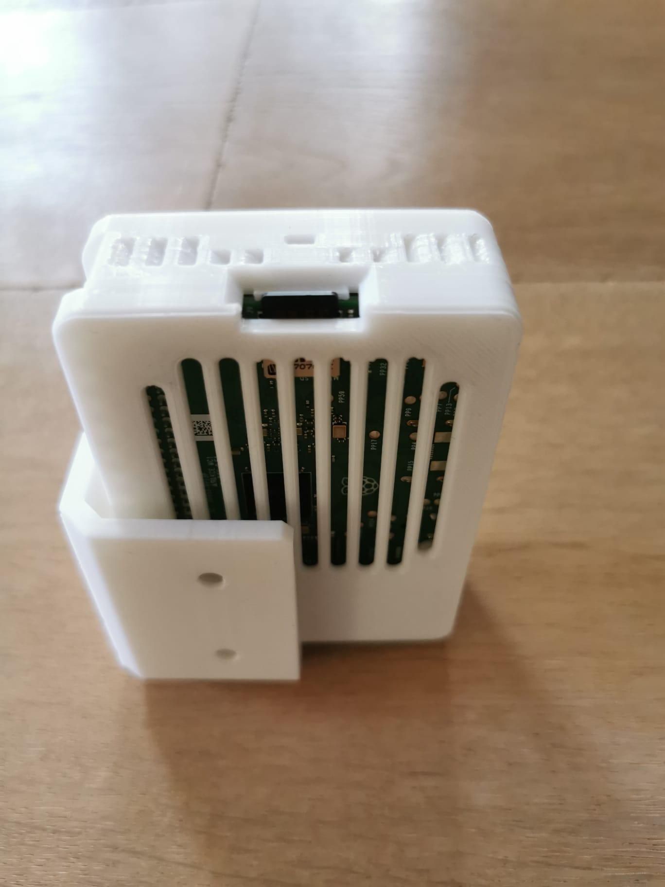 SD Accessible Bottom for Modular Snap Together Case for Raspberry Pi 2B ...