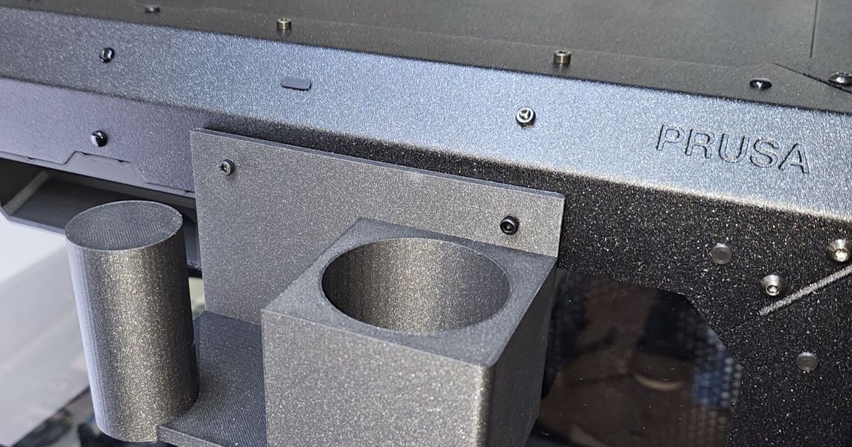 Holder for IPA bottle and paper towels for Prusa Enclosure by Tobias ...