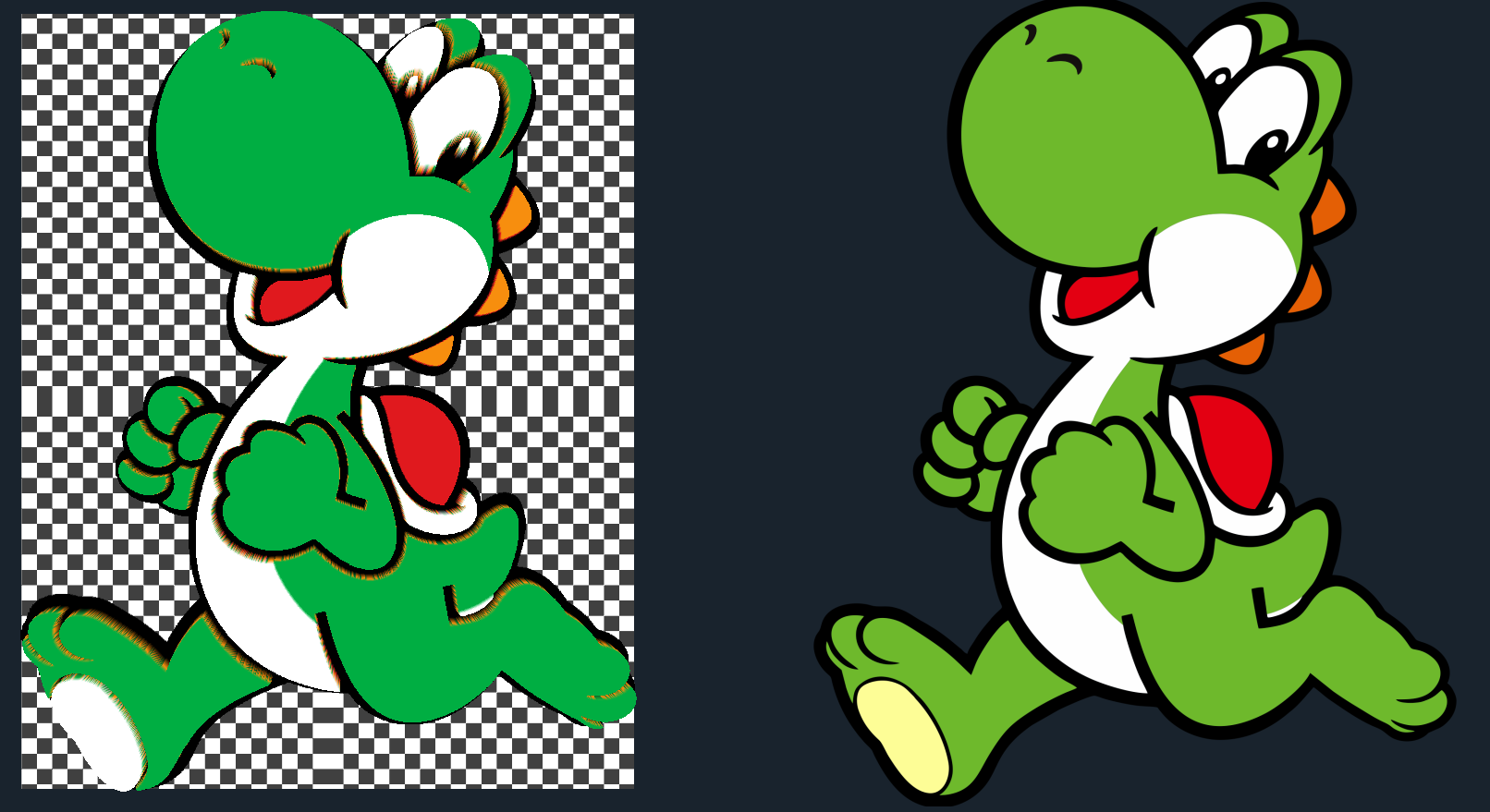 HueForge Yoshi running by Joseph Salonis | Download free STL model ...