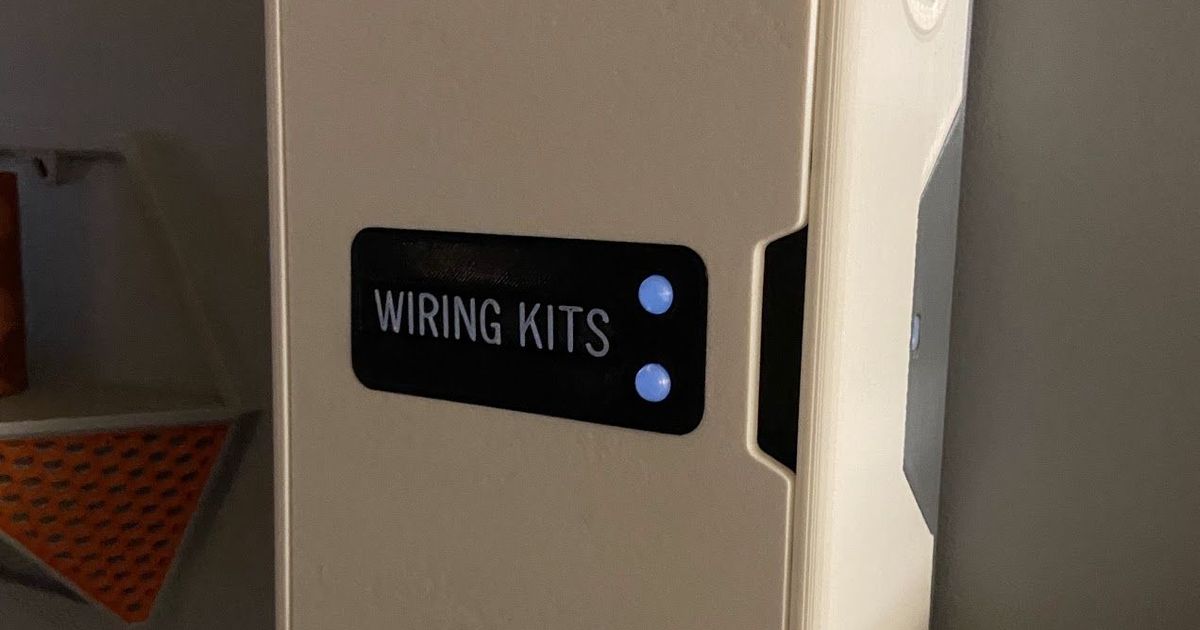 Subnautica Inspired Wall Locker by Jer | Download free STL model ...