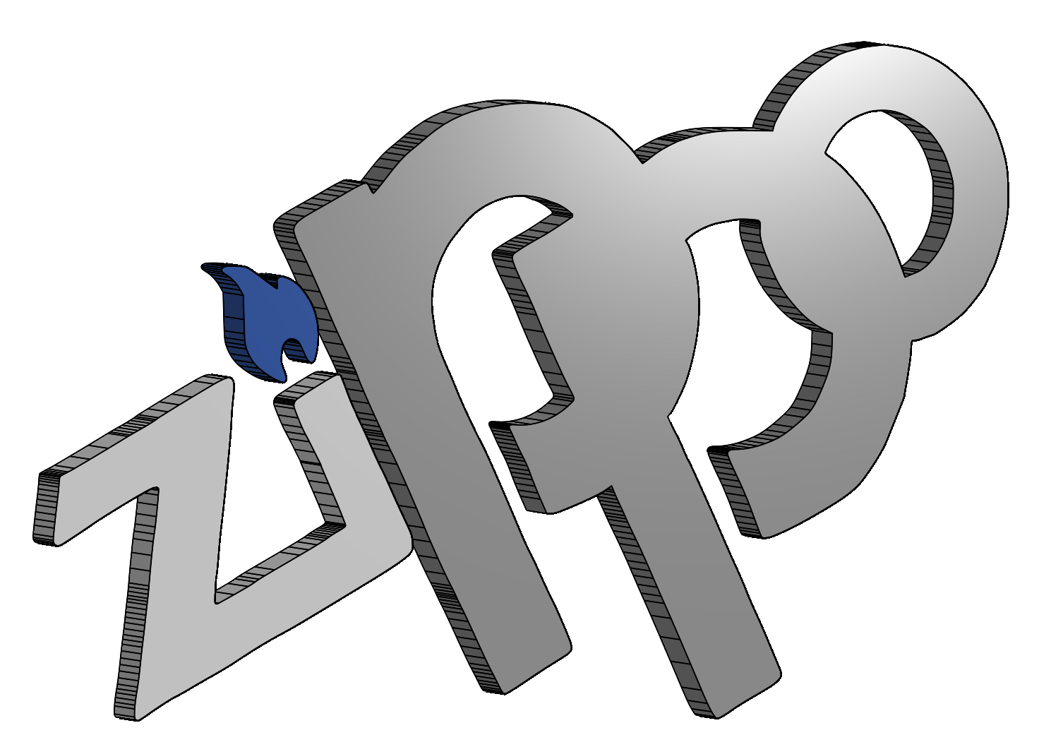 Zippo Letters, Clipper, Belt Loop by Fredwood | Download free STL model ...