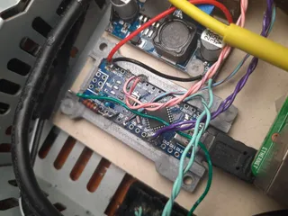 Arduino Nano Bracket Mount by Rainform Studios | Download free STL model | Printables.com