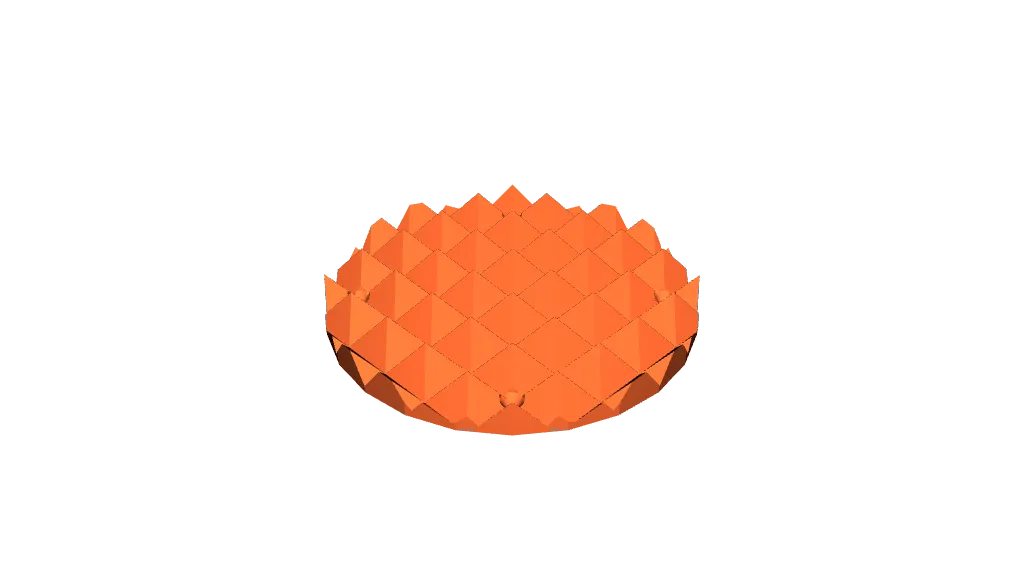 Paddle pad round spikes by Martinius89MIB | Download free STL model ...