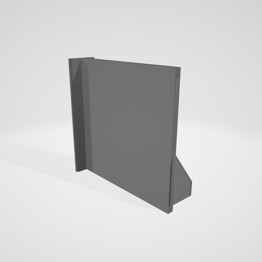Drawer divider V2 - 100x100x5mm single part - scalable to any dimension ...