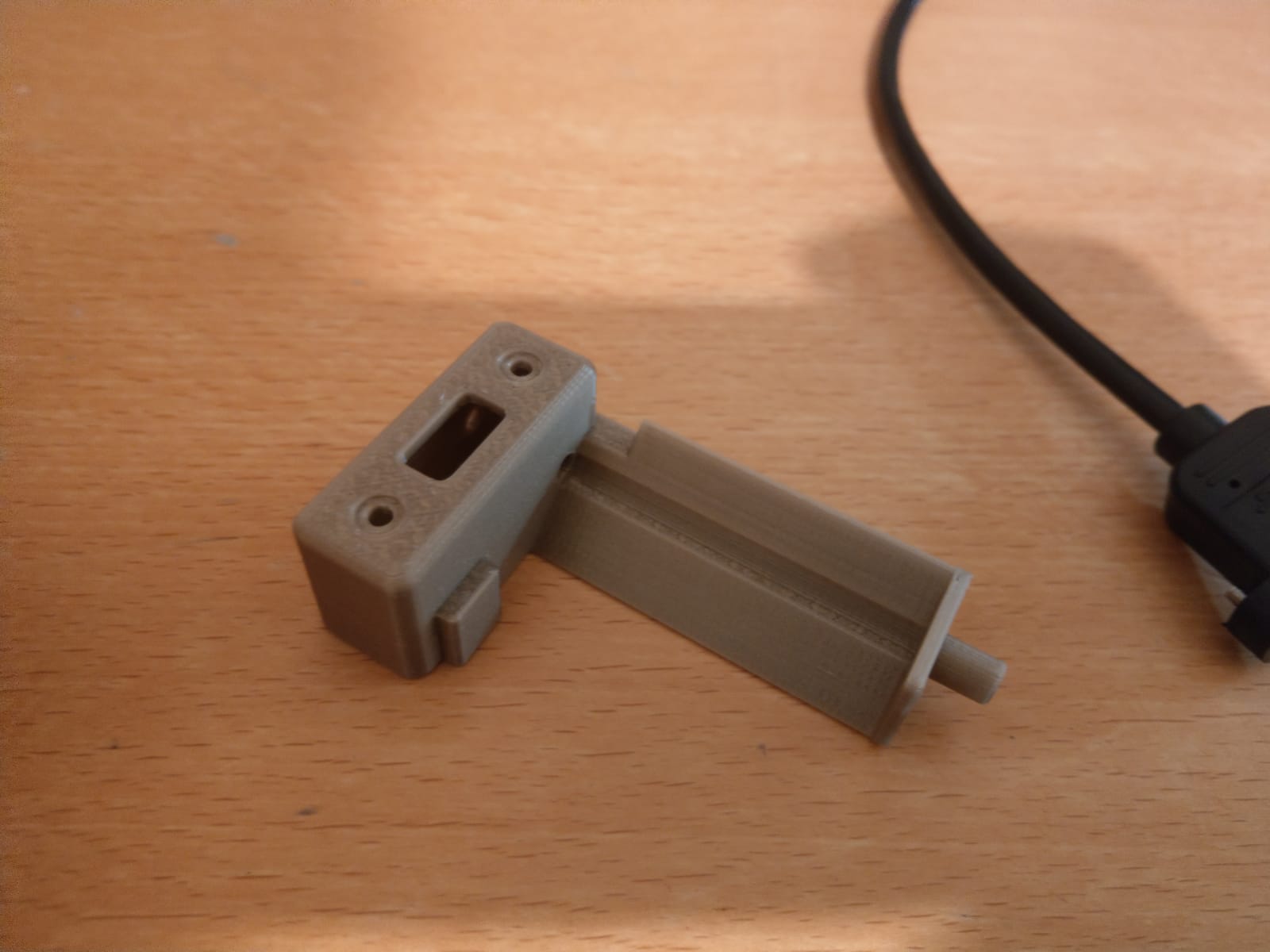 Prusa Mini panel usb extention mount by alexreyland | Download free STL ...