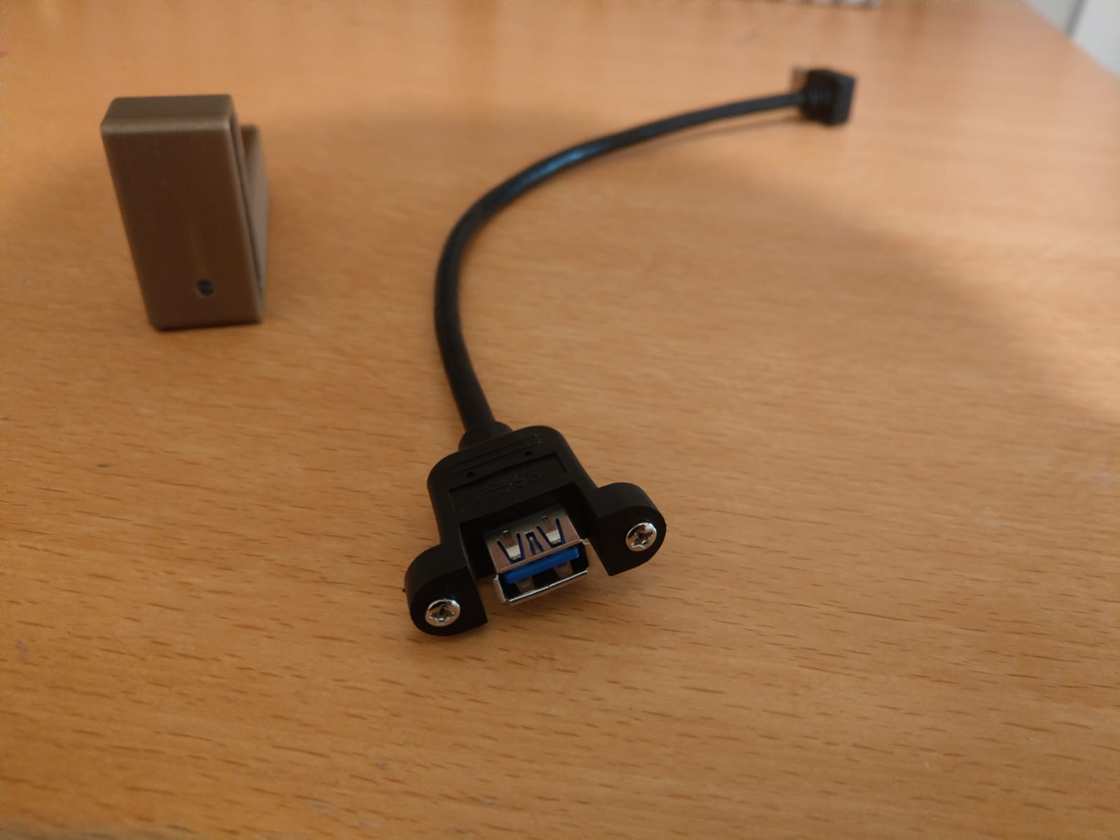 Prusa Mini panel usb extention mount by alexreyland | Download free STL ...