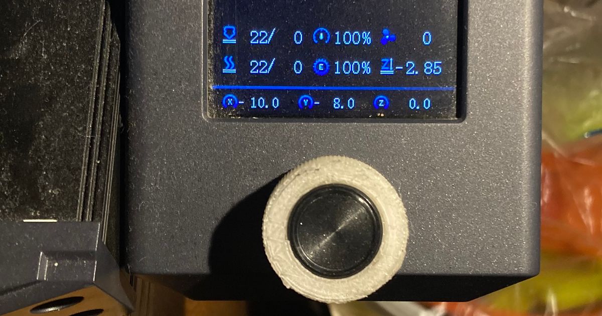 ender 3s1 knob by zaboss57 | Download free STL model | Printables.com