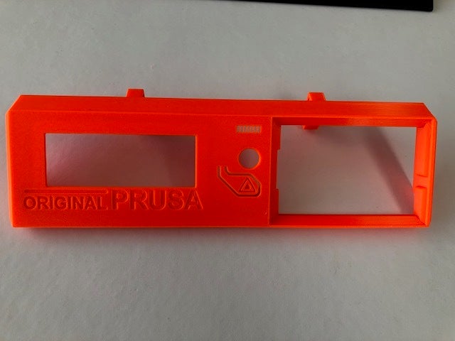 PRUSA MK3S Front panel for DSI 3.5" touch lcd screen by Adjuro ...