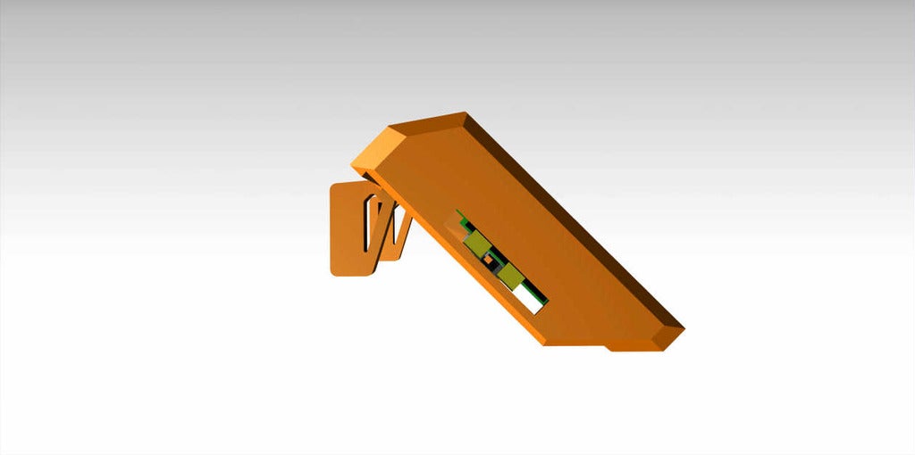 PRUSA MK3S Front panel for DSI 3.5" touch lcd screen by Adjuro ...