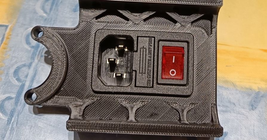 Voron 2.4r2 power inlet skirt IECGS 1.5 Z-mod by RagingRobin | Download ...