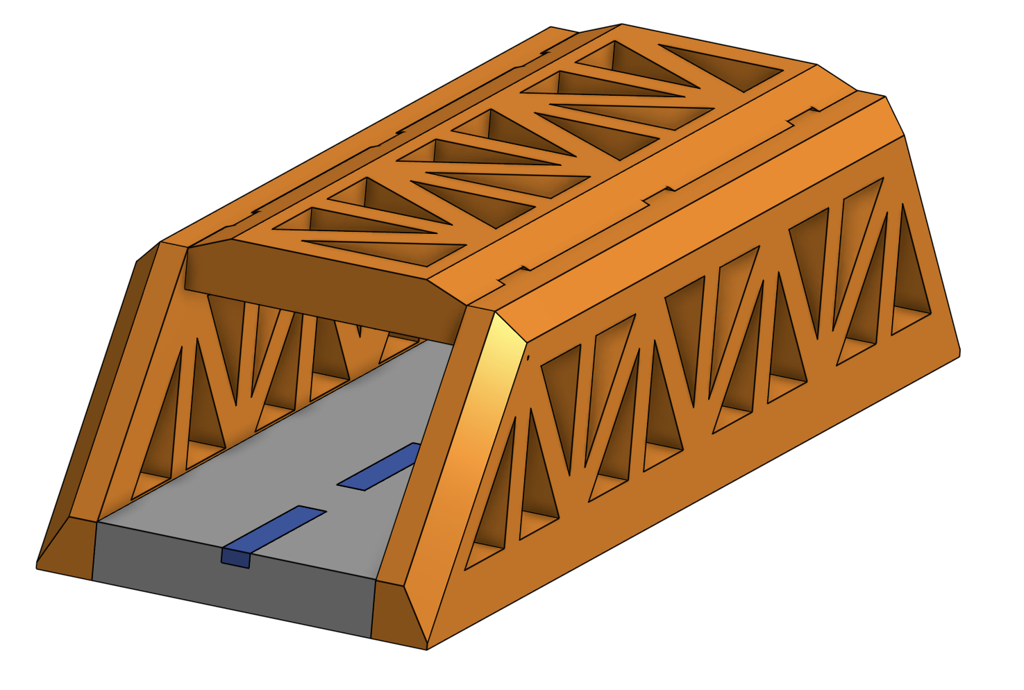 Truss bridge by Shane A. | Download free STL model | Printables.com