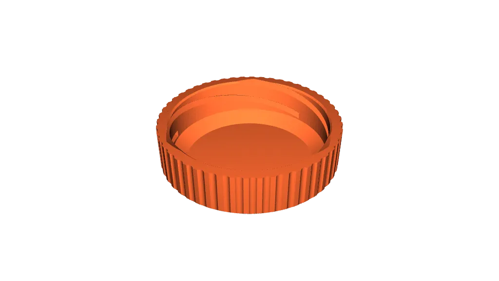 Vase jar - Solid lid (parametric) by RobSmo | Download free STL model ...
