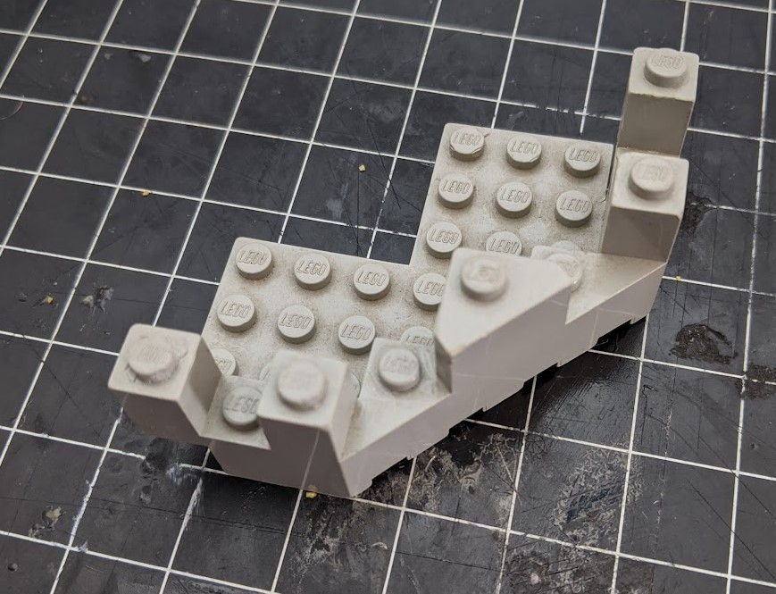 LEGO Castle Turret Top 7 x 7 Corner by Gage | Download free STL model ...