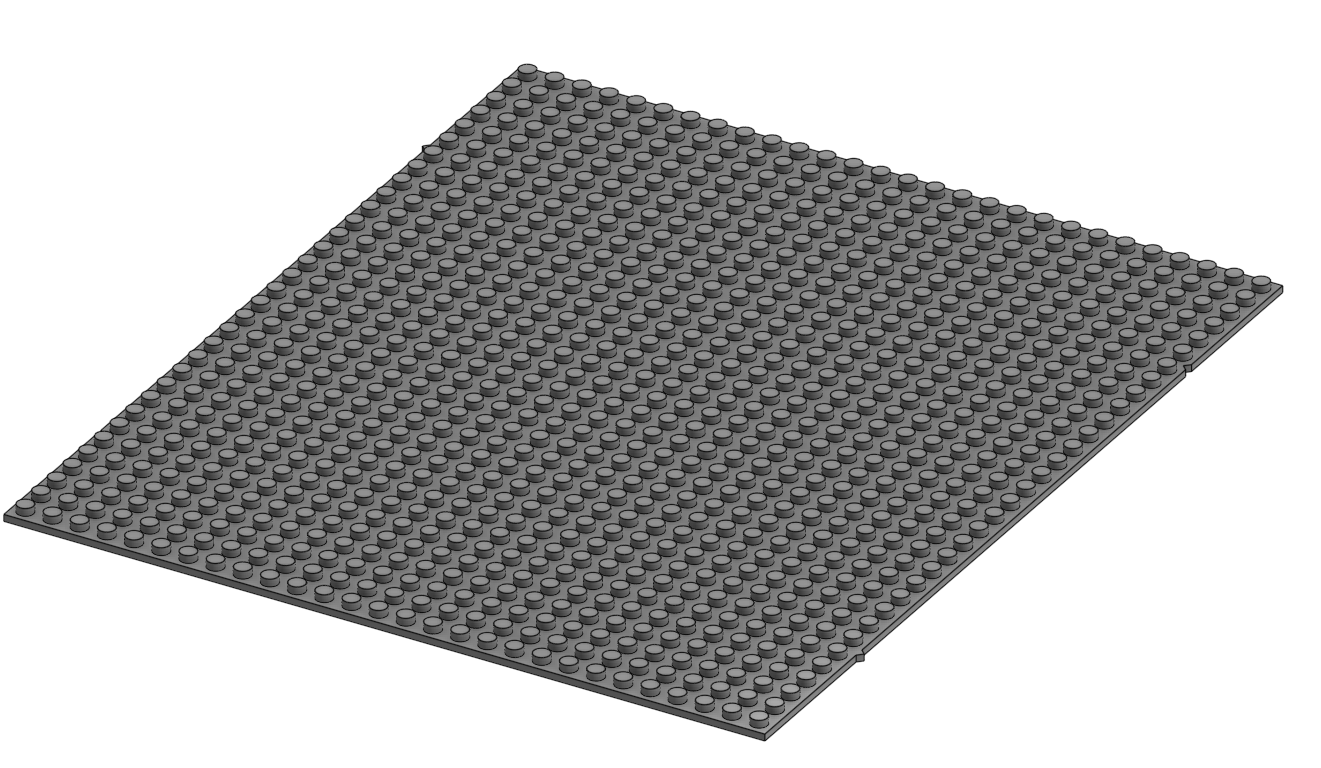 LEGO build plate by Saghamre | Download free STL model | Printables.com