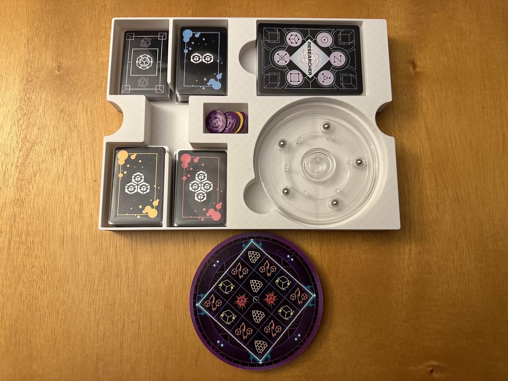 Tesseract board game insert by Hextra | Download free STL model ...